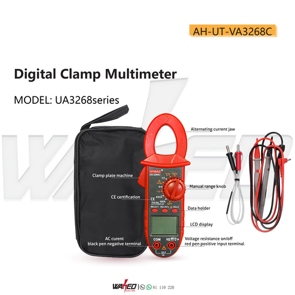 Digital Clamp Multimeter – Waked Electric
