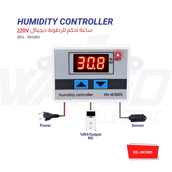 Humidity Controller - XH - W3005 – Waked Electronics
