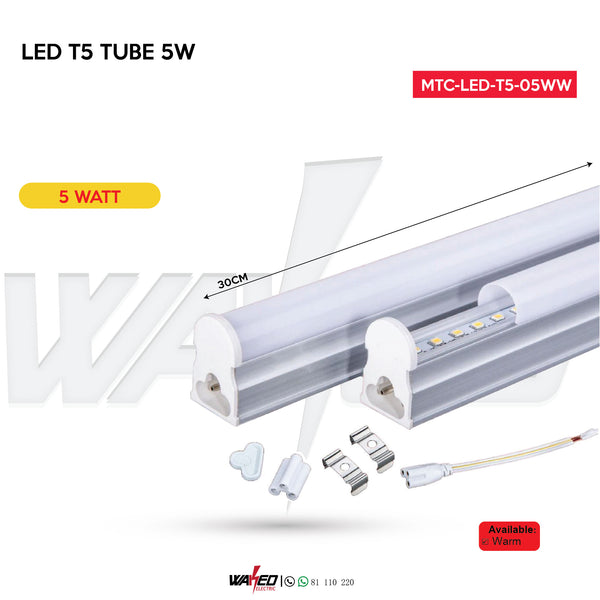 LED T5 - 5W - MTC – Waked Electric