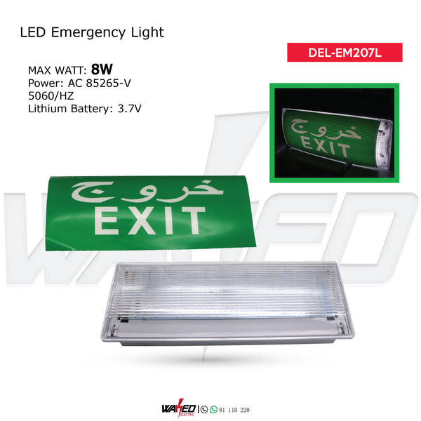 Led Emergency Light - EXIT – Waked Electronics