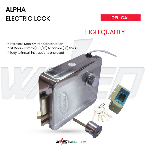 Electric Lock - ALPHA – Waked Electric