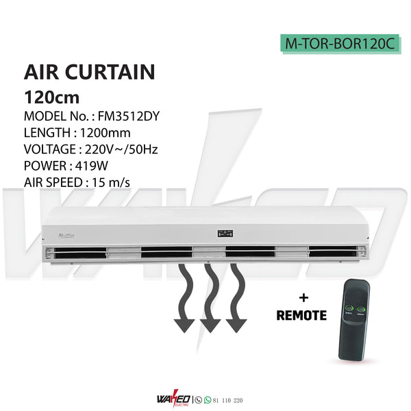 AIR CURTAIN - 120CM – Waked Electric