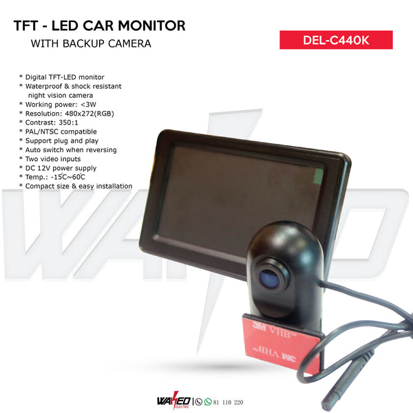 Led Car Monitor – Waked Electric