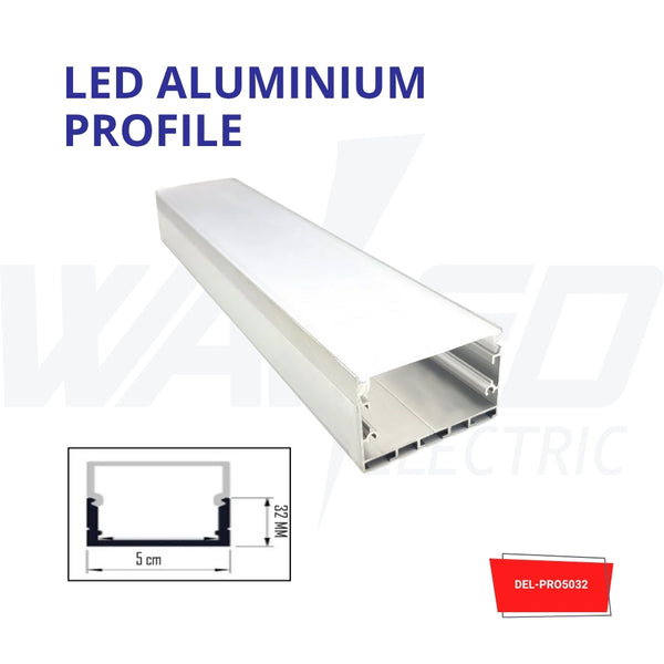 Led Aluminium Profile - 5032 - Surface – Waked Electric