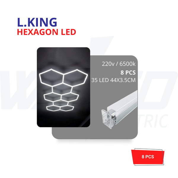 Hexagon Led - 8 pieces – Waked Electric
