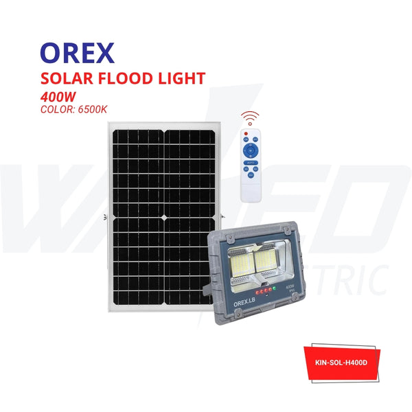 Solar Flood Light - 400w - OREX.LB – Waked Electric