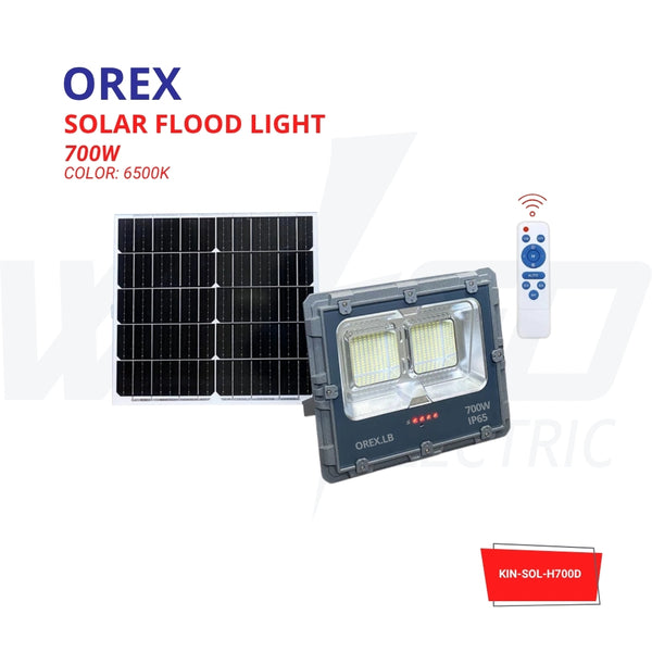 Solar Flood Light - 700w - OREX.LB – Waked Electric