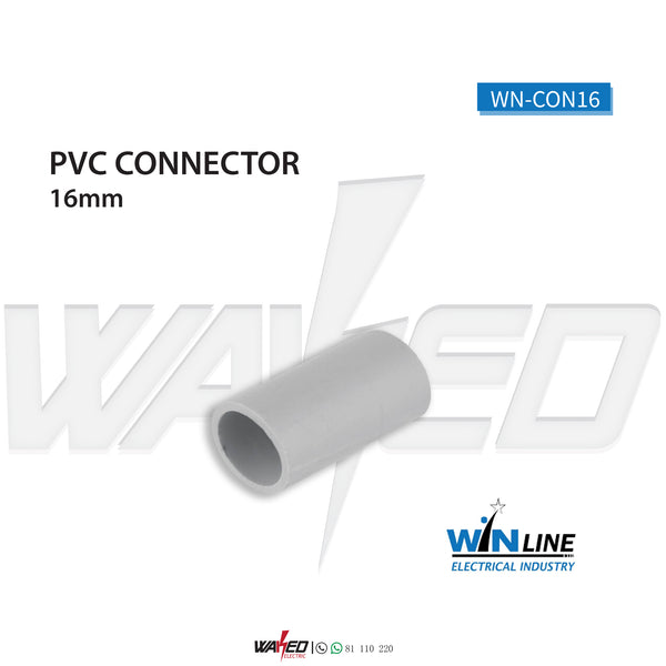 PVC Connector - 16mm – Waked Electric