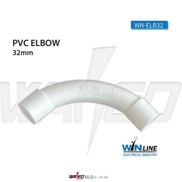 pvc Elbow - 32mm – Waked Electric