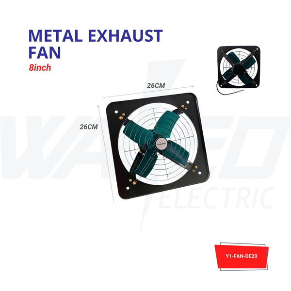 METAL EXHAUST FAN - 24W – Waked Electric