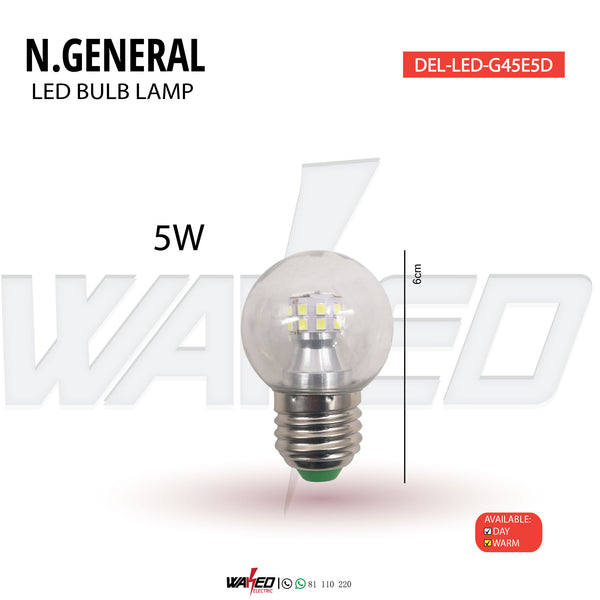 Led Bulb Lamp - 5W – Waked Electric