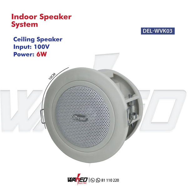Ceiling Speaker (Indoor) – Waked Electric