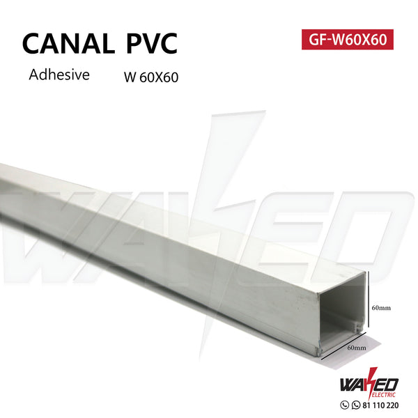 Canal Pvc - 60X60 - 1m – Waked Electric
