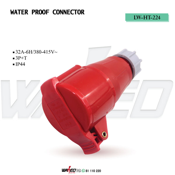 Water Proof Connector - 32A – Waked Electric