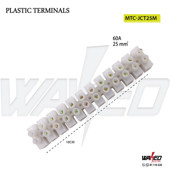 Plastic Terminals - 60A/25mm² – Waked Electronics