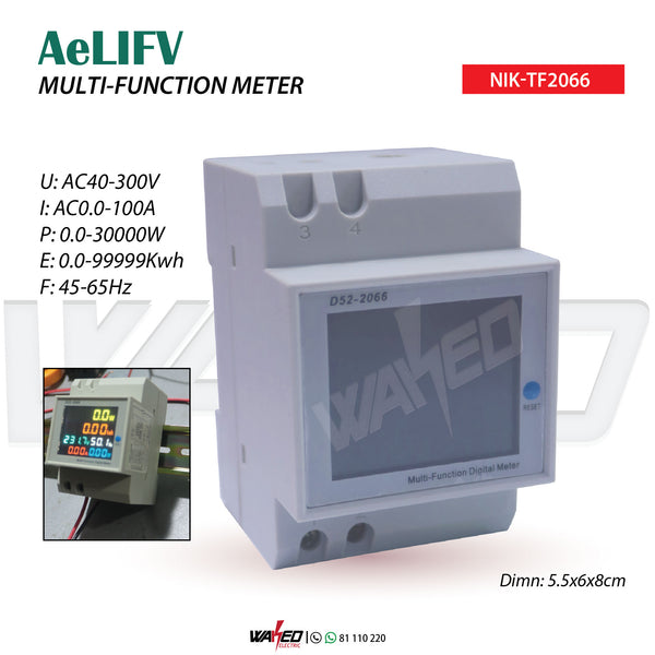 Multi-Functionner Meter - AeLlFV – Waked Electronics