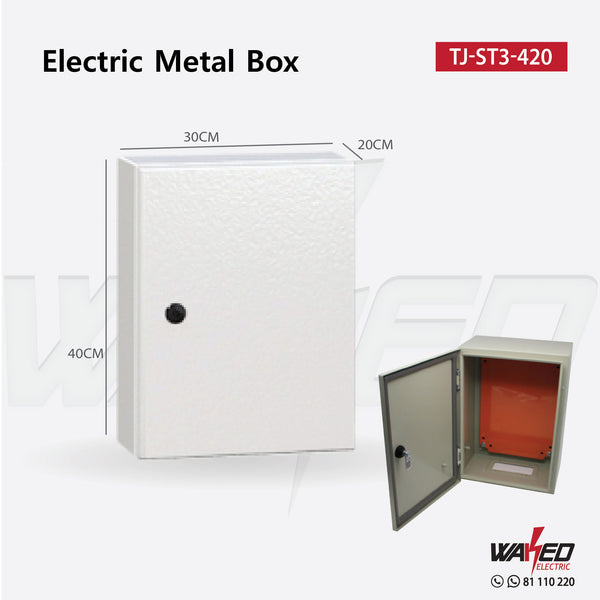 Metal Box- 40X30X20 – Waked Electric