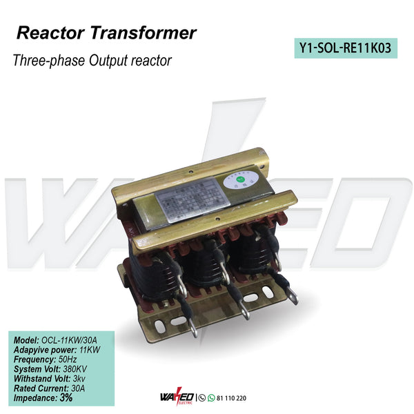 Reactor Transformer - 11kw - 3 Phase - 3% – Waked Electronics