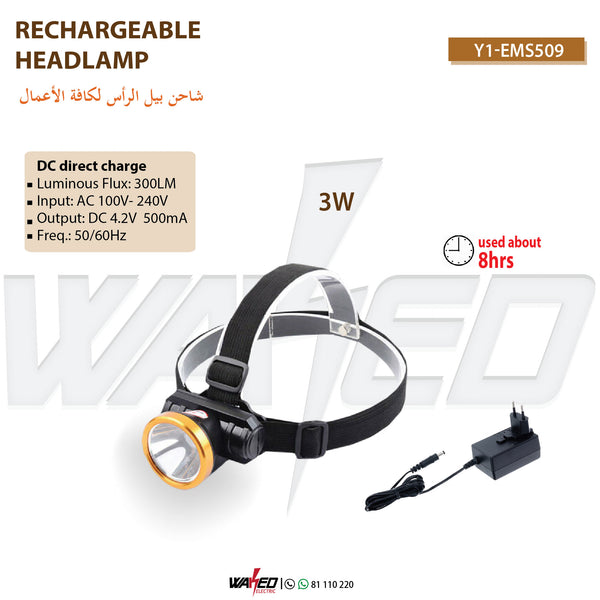 Rechargeable Head Lamp – Waked Electric