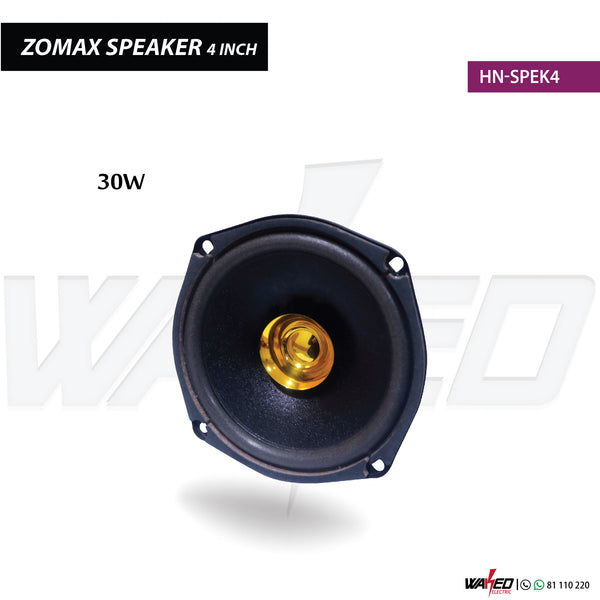 ZOMAX SPEAKER 4 INCH – Waked Electric