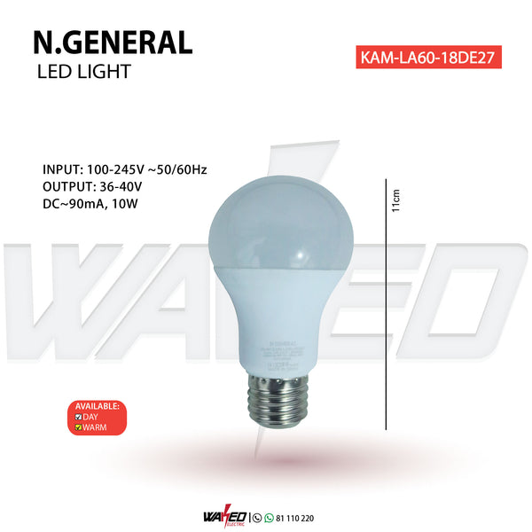 Led Bulb Lamp - 18W – Waked Electric
