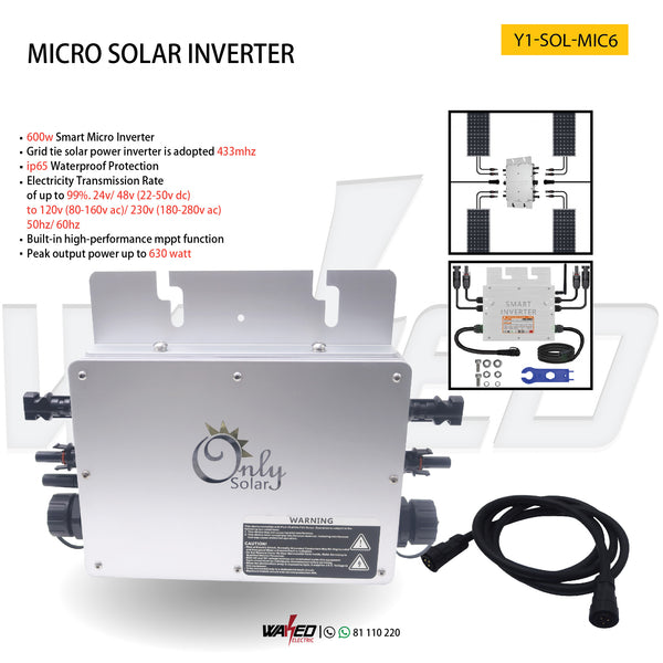 Micro Solar Inverter – Waked Electric