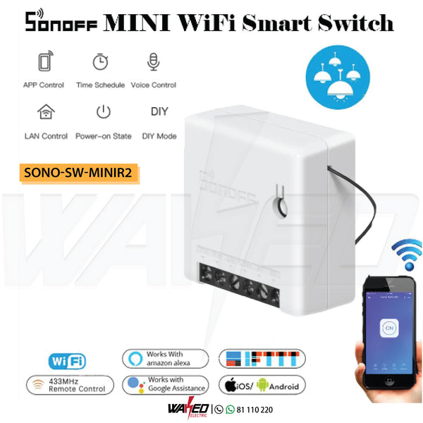 Mini Wifi Smart Switch – Waked Electric